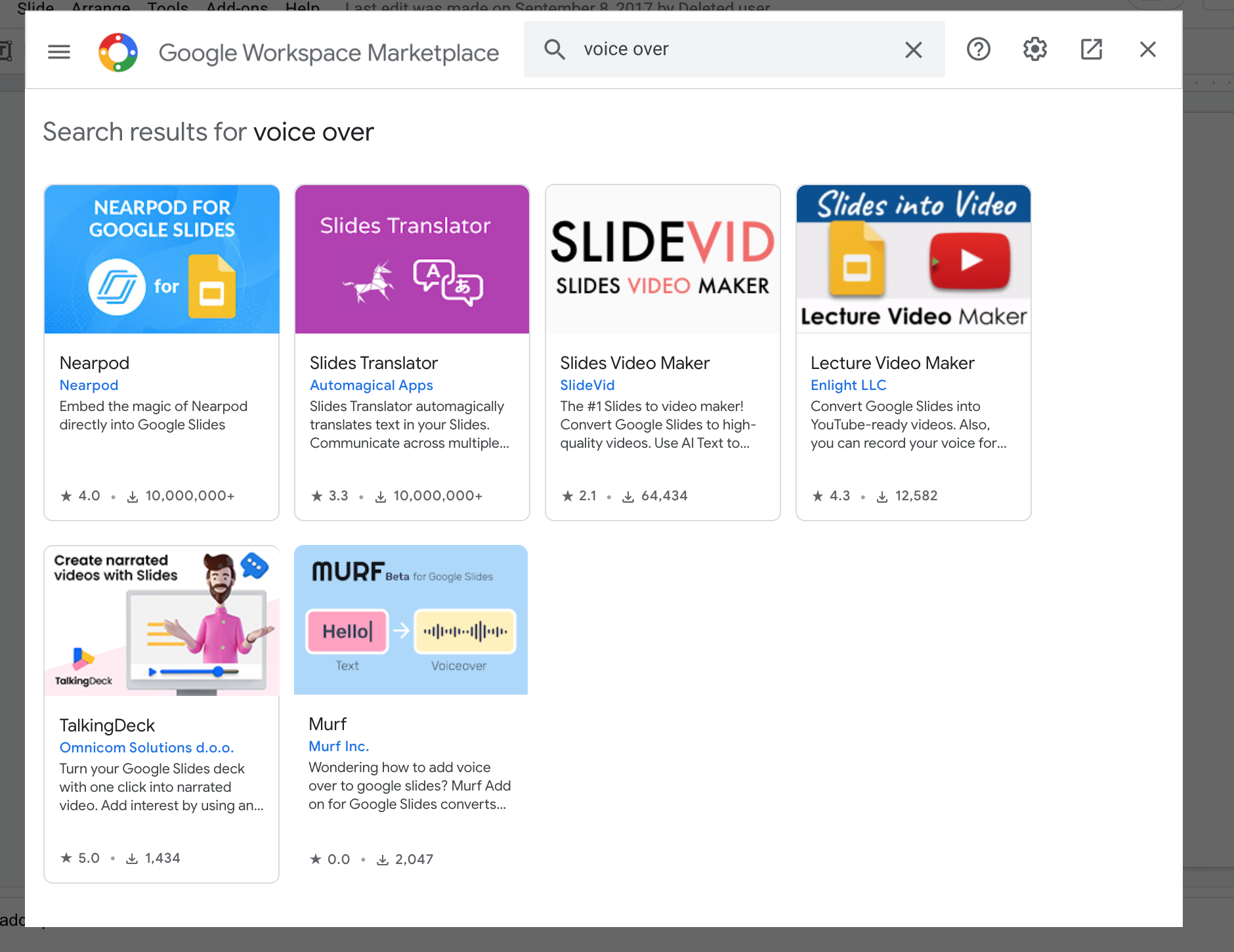 Add Voice Over Google Slides With Murf Add on Murf Blog